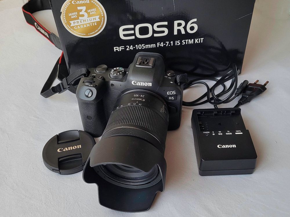 Canon R6 mit RF 24-105 F4-7.1 IS STM (Neu (gemäss Beschreibung)) in ...