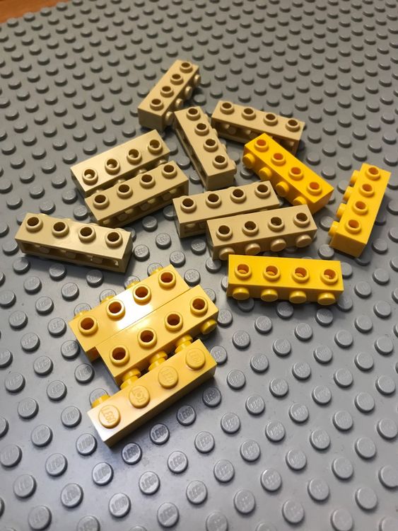 Lego 14x Stein 1x4 mit Noppen (30414) (Gebraucht) in Basel für CHF 3 ...