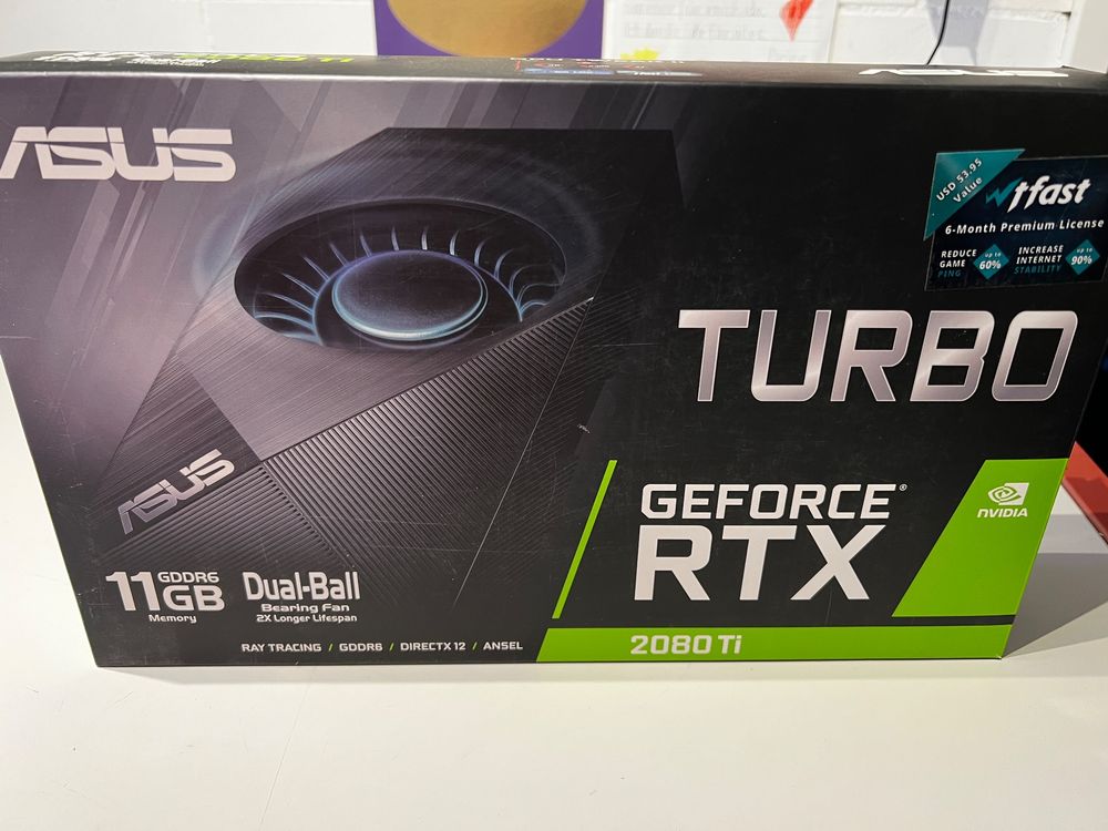 ASUS GeForce RTX 2080 Ti Turbo Grafikkarte 11GB GDDR6 | Kaufen auf Ricardo