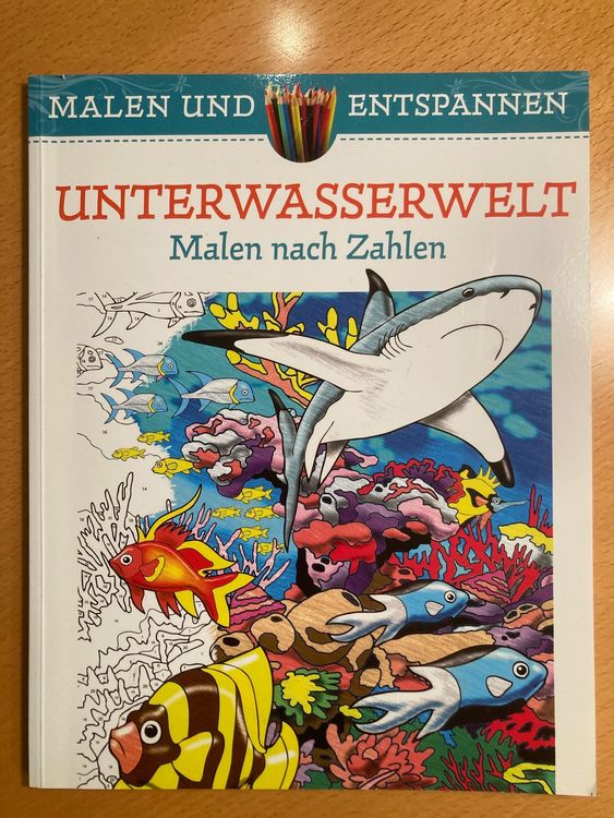 Malbuch Malen nach Zahlen, Unterwasserwelt | Kaufen auf Ricardo