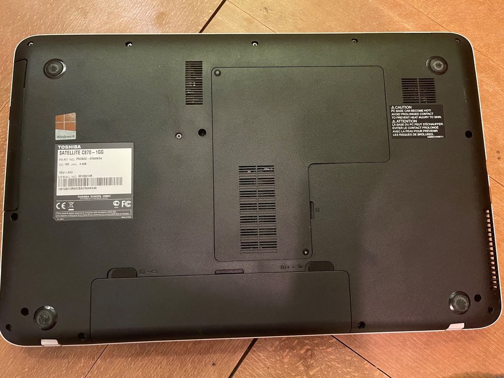 Laptop Toshiba Satellite C870 | Kaufen auf Ricardo