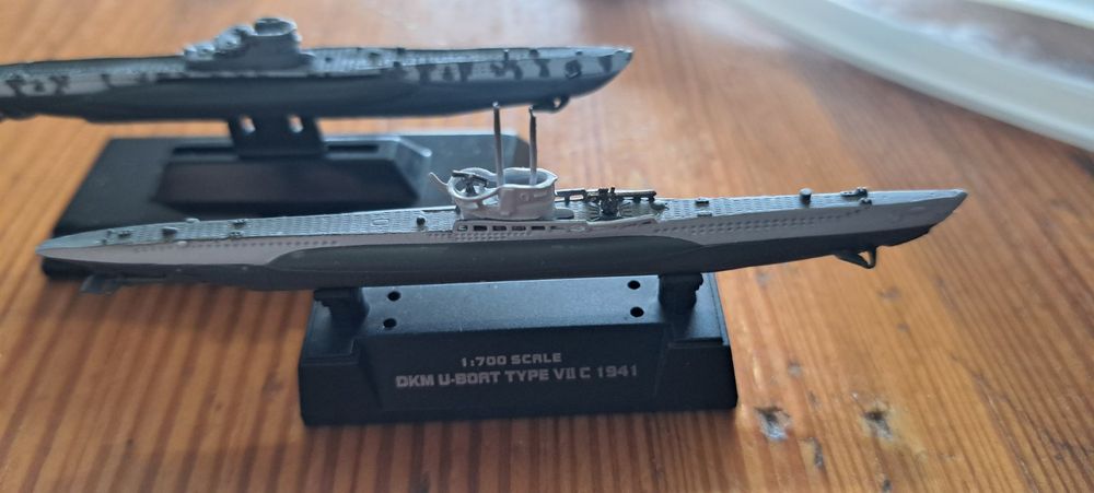 4x German U-Boot Type VII 1/700 sans boîte (Gebraucht) in Düdingen für ...