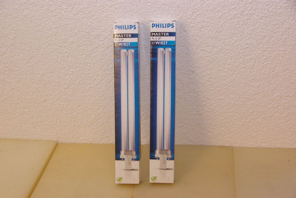 2x Philips Master PL-S 2P - 11W/827 (Neu und originalverpackt) in Herisau für CHF 4 – mit ...