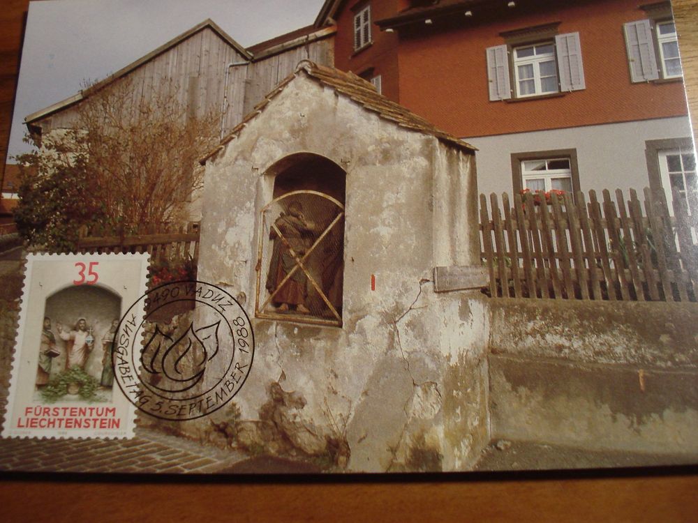 Liechtenstein, 1988, Satz Maximumkarten Bildstöcke, (Gebraucht) in Niederwil AG für CHF 1 – mit ...