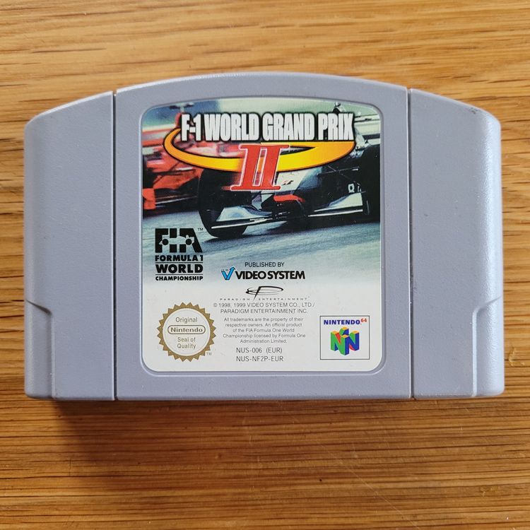 Jeux Nintendo 64 F1 Word Grand Prix II (Gebraucht) in Biel/Bienne für ...