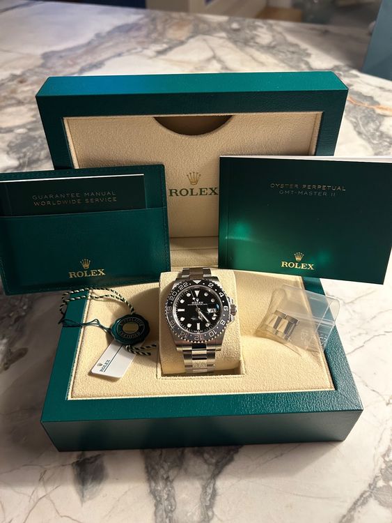 ROLEX GMT-MASTER II "BRUCE WAYNE" / NEU NOV 2024 (Neu (gemäss ...
