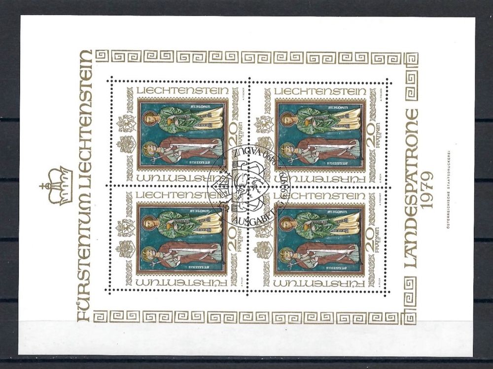 Kleinbogen Nr. 672I Fürstentum Liechtenstein (Neu (gemäss Beschreibung)) in Bronschhofen für CHF ...