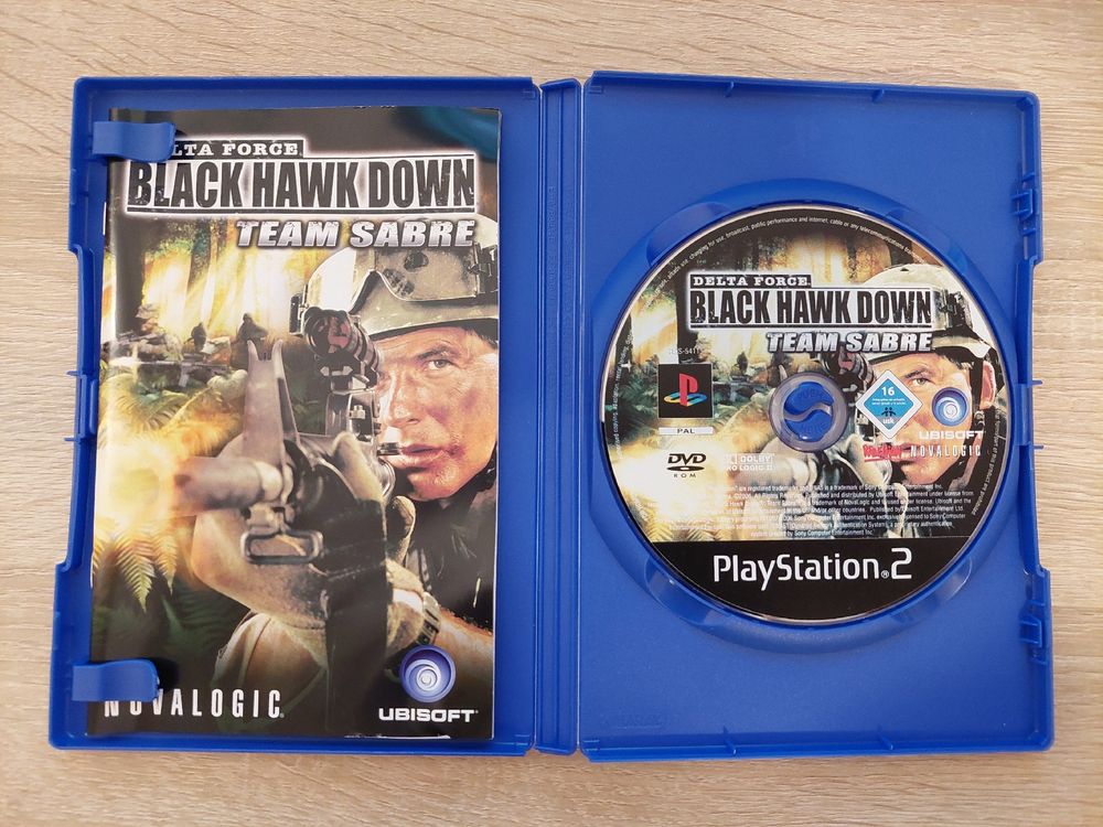 Delta Force Black Hawk Down Team Sabre Playstation 2 (Gebraucht) in ...