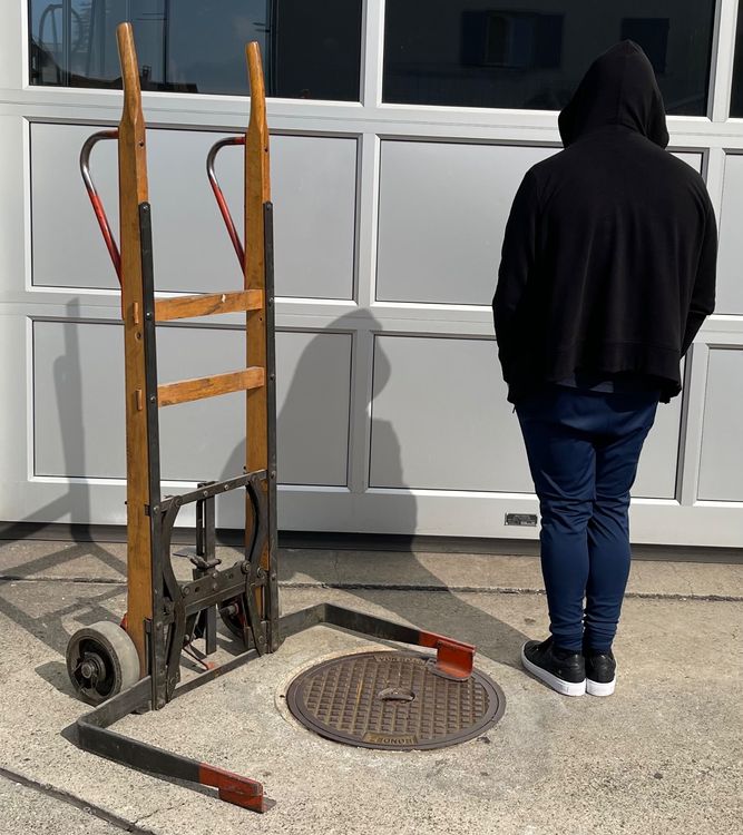 Vintage Yagear and sons Maken Industrial Clamp Truck (Gebraucht) in ...