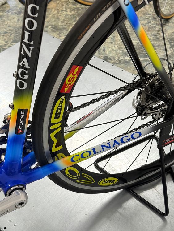 COLNAGO C40 BIKE IN THE ORIGINAL MAPEI 1999 COLORWAY MAVIC S (Gebraucht ...