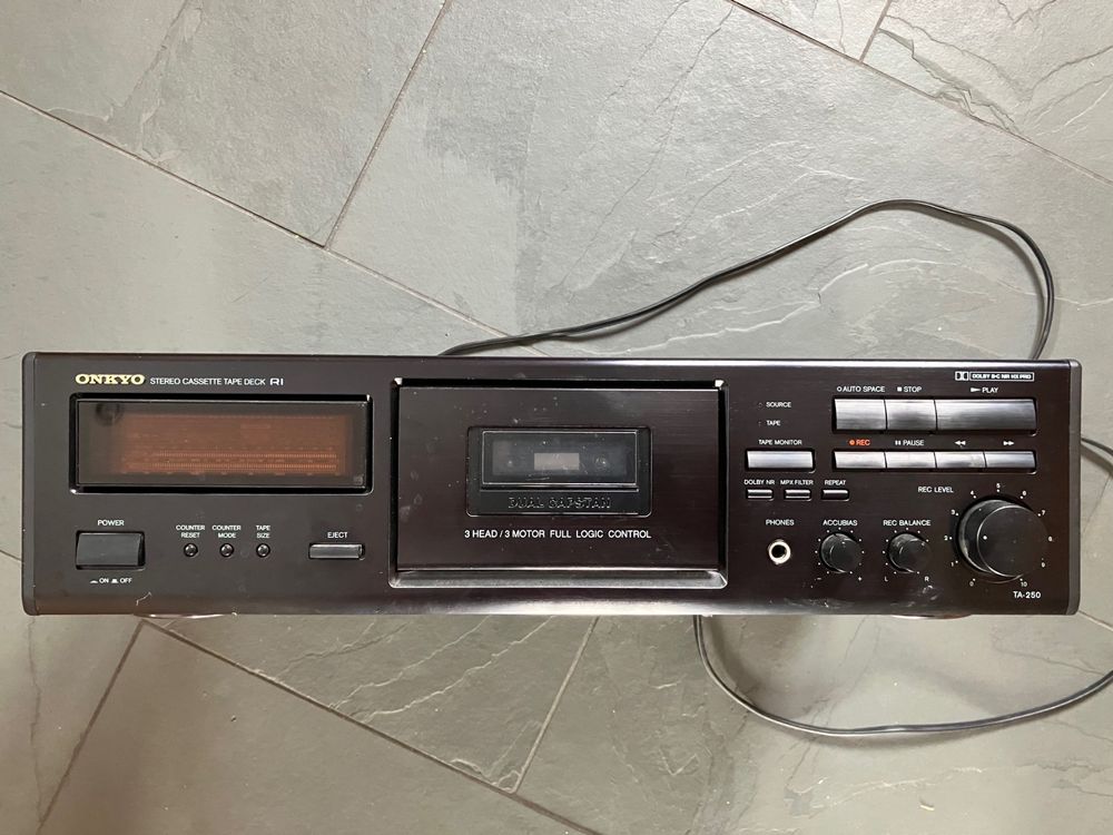 Tapedeck Kassettendeck Onkyo TA-250 (Gebraucht) in Winterthur für CHF ...