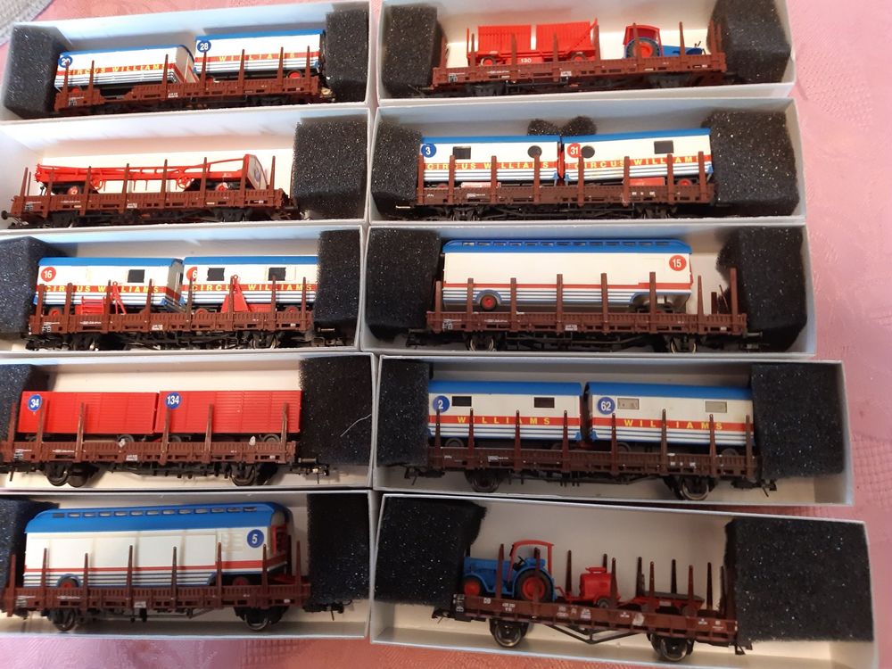 10 Wagons ROCO . H0 | Kaufen auf Ricardo