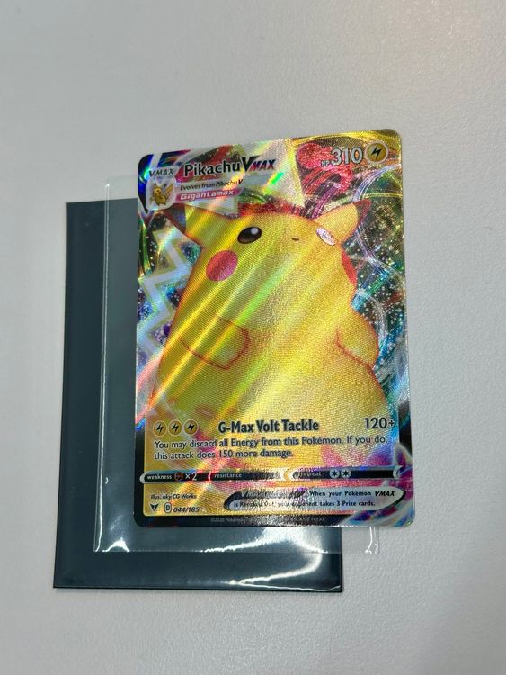 Pokémon / Pikachu VMAX (VIV 44) / Ultra Rare / Mint | Kaufen auf Ricardo