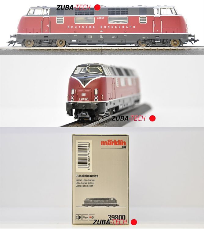 Märklin 39800 Diesellok V200.0 DB H0 WS (D'occasion) à St. Gallen pour ...