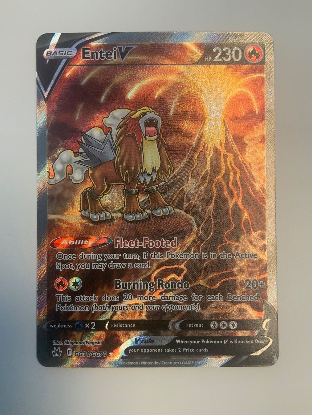 Pokémon Entei V GG36 - Zenit der Könige (Gebraucht) in Wettswil für CHF ...