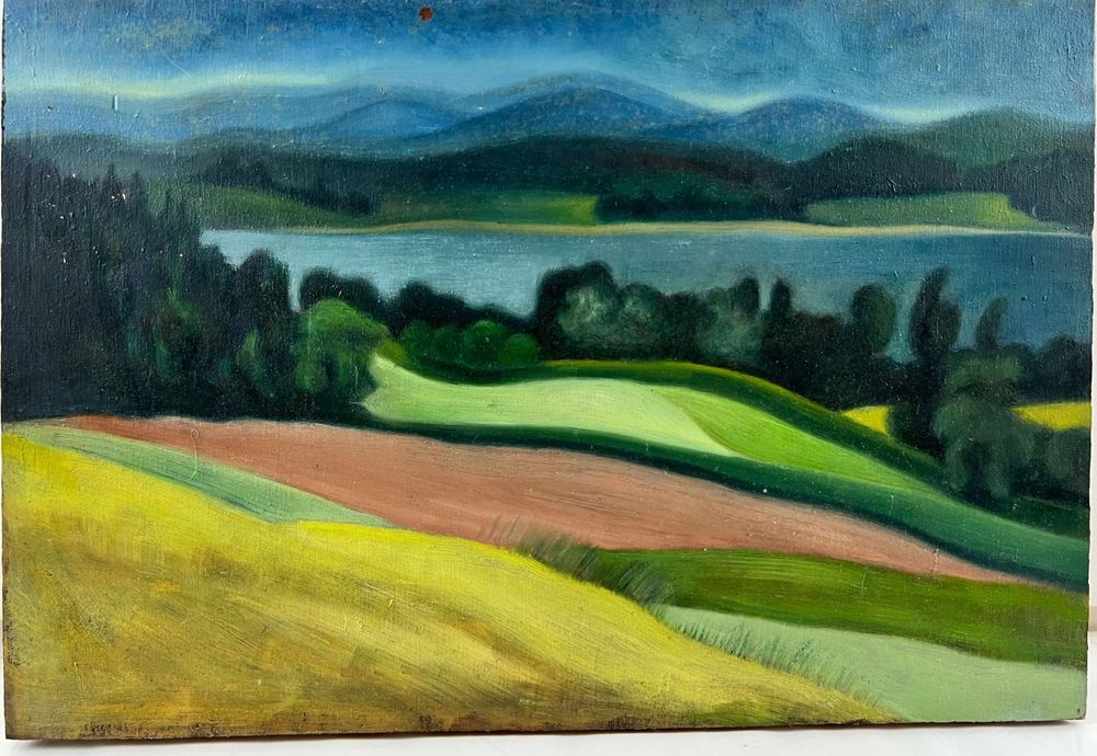 Landschaft Gemälde signiert. (Gebraucht) in Neuhausen am Rheinfall für CHF 10 – mit Lieferung ...