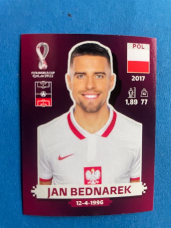 POL 5 Panini WM 2022 JAN BEDNAREK | Kaufen auf Ricardo