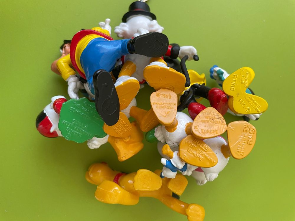 9x 80er Disney Comic Figur WDP WDC Bully Mickey Minnie Pluto | Kaufen auf Ricardo