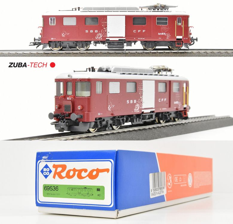 Roco 69536 Gepäcktriebwagen De 4/4 der SBB H0 Digital OVP (Gebraucht ...