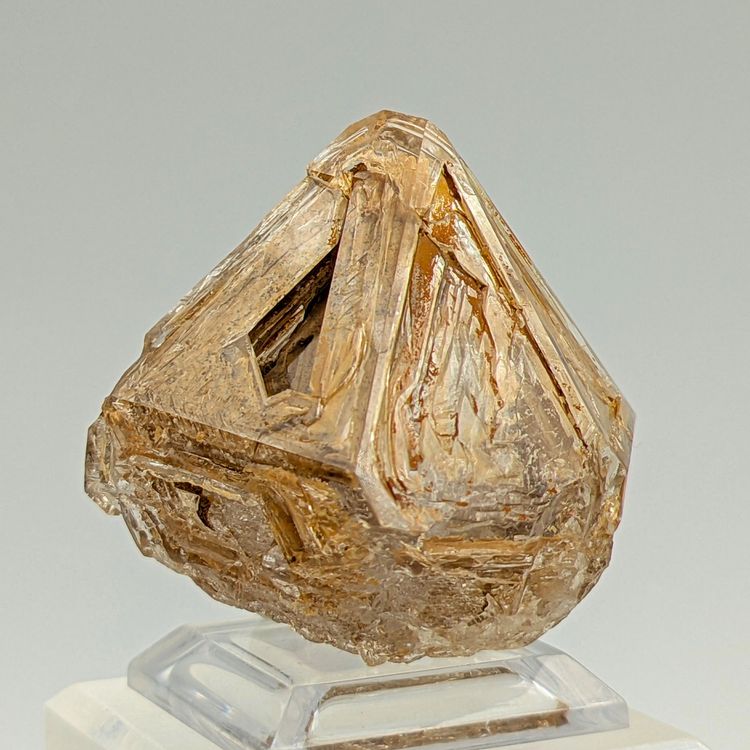 Grosser HERKIMER QUARZ mit TRICHTERFORM und TONINLUSSEN | Kaufen auf Ricardo