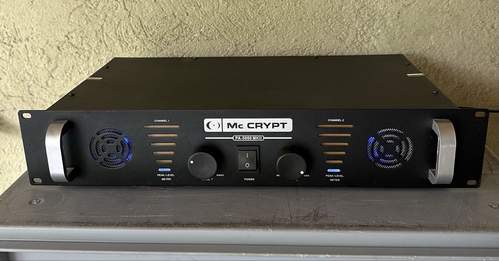 Mc Crypt PA-5000 MKII – 2-Kanal PA-Verstärker, 4–16 Ohm, Top (Gebraucht ...