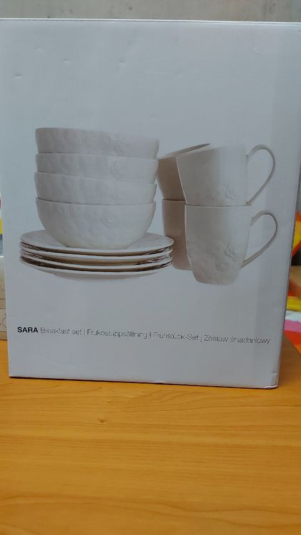 Frühstück-Set für 4 "Sara" der Firma Duka (Neu und originalverpackt) in ...