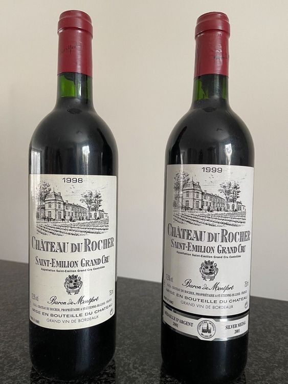 2 Fl. Château du Rocher Grand Cru 98&99 | Kaufen auf Ricardo
