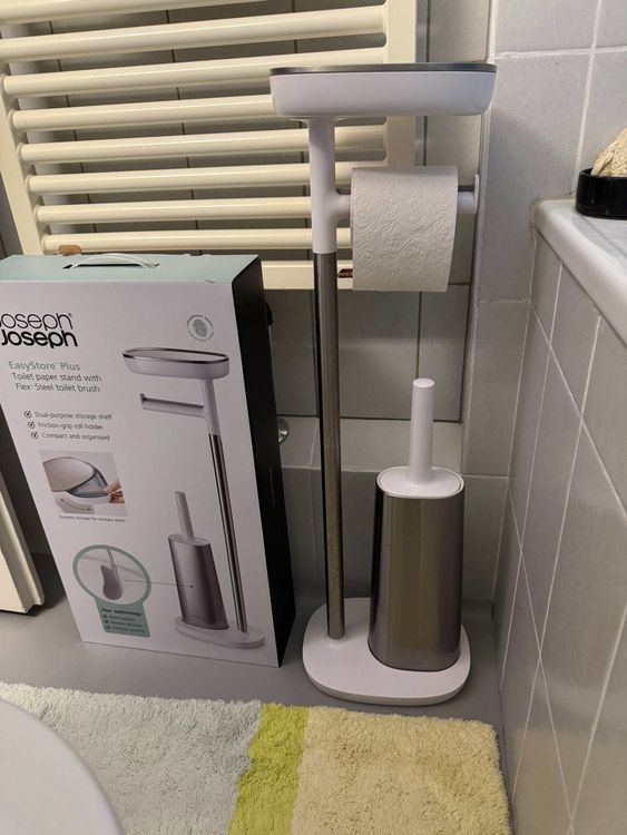 Joseph Joseph EasyStore Plus WC-Rollenhalter – Flex Steel (Gebraucht ...