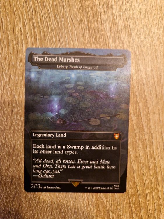 MtG The Dead Marshes 0375 Nonfoil // Urborg, Tomb of Yawgmot (Neu ...