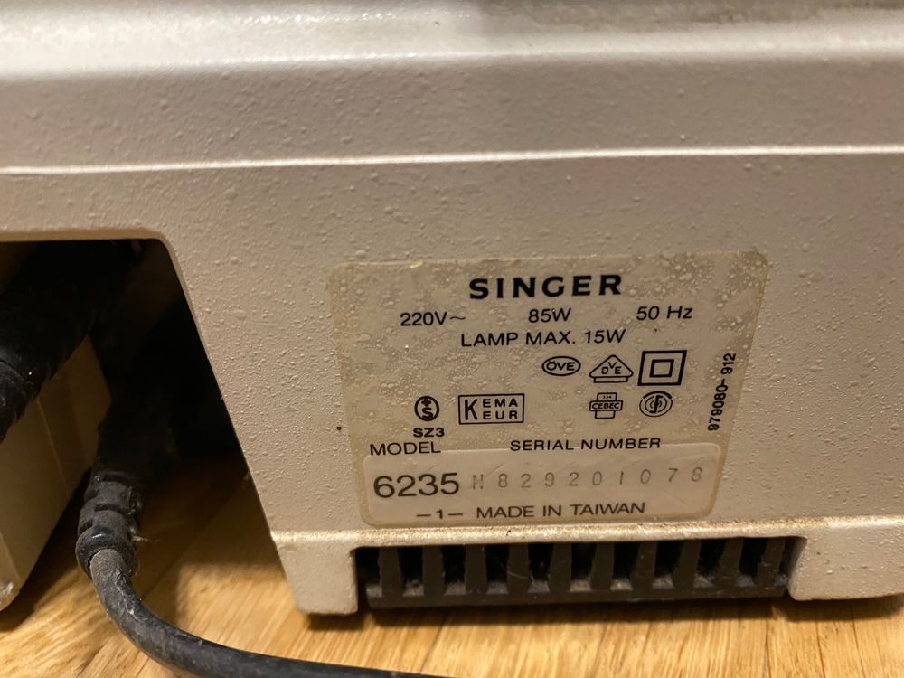 Nähmaschine - Singer Serenade 30 / Model 6235 (Gebraucht) in für CHF 8 ...