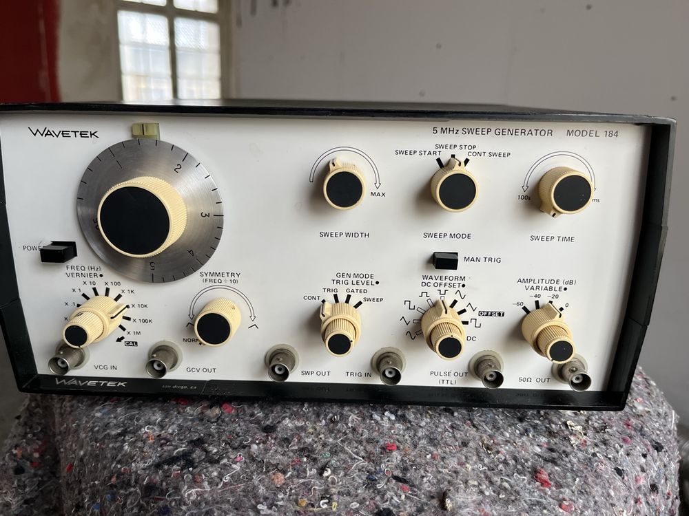 Wavetek 5 MHz Sweep Generator Model 184 - Top Zustand! (55) (Defekt) in ...