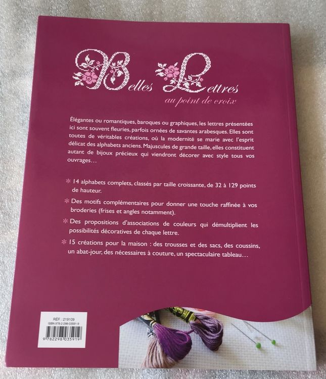 Belles Lettre au point de croix Broderie | Kaufen auf Ricardo