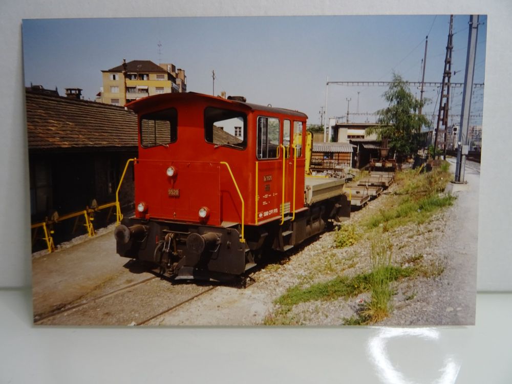 Photo SBB Tm III 9520 RACO Saurer, Zürich 16 Mai1992 | Kaufen auf Ricardo