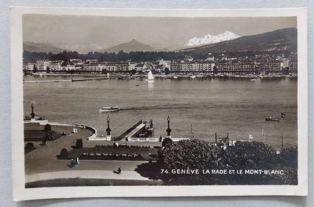 Genève - La Rade et le Mont-Blanc (D'occasion) à Fétigny pour CHF 1 – avec livraison | Acheter ...