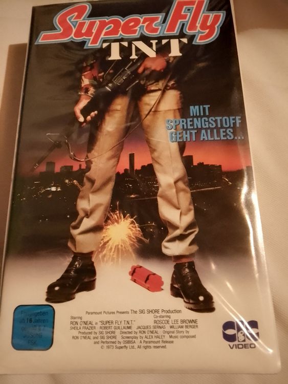 Super Fly TNT (USA 1973) CIC Video VHS 2152 (Gebraucht) in Remetschwil ...