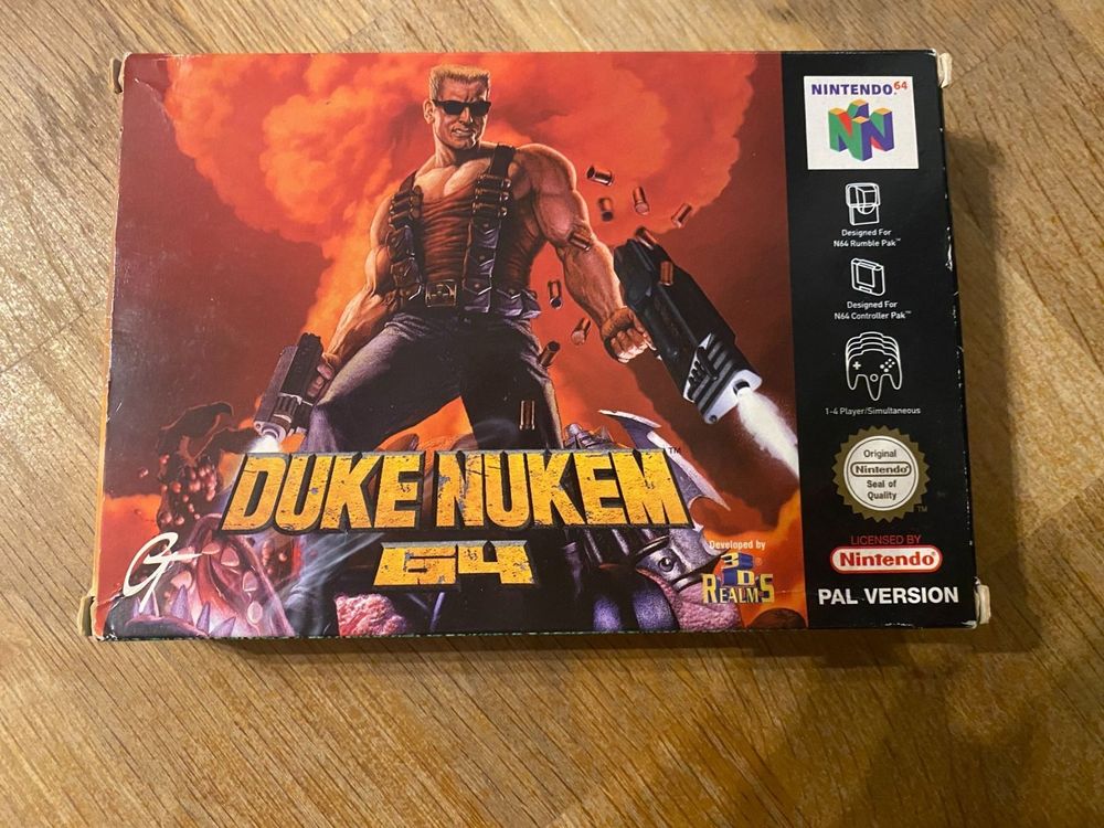 Duke Nukem 64 OVP mit Anleitung (Gebraucht) in Biel/Bienne für CHF 39 ...