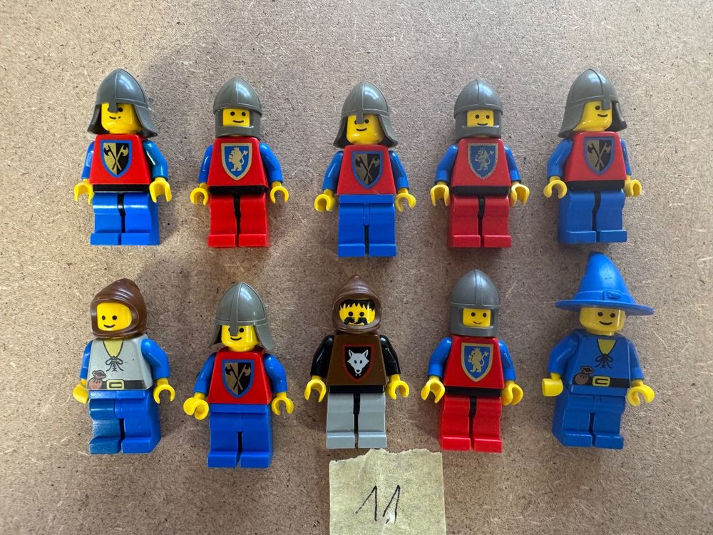 10 Lego Figuren Ritter | Kaufen auf Ricardo