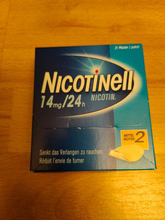Nicotinell 14mg, 20 Nikotinpflaster (bis 20 Zigaretten/Tag) | Kaufen ...