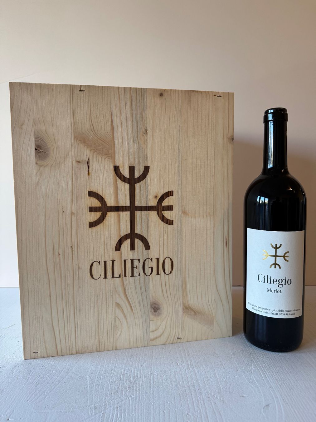 Ciliegio Merlot 2017 DOC Ticino, Hauksson Weine Rüfenach (Neu und originalverpackt) in Thalwil ...