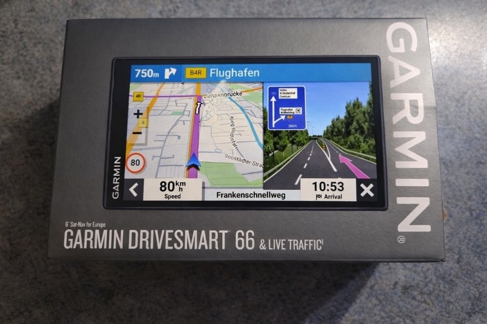 Garmin DriveSmart 66–6" Navi Europa mit Live Traffic neu (Neu (gemäss ...