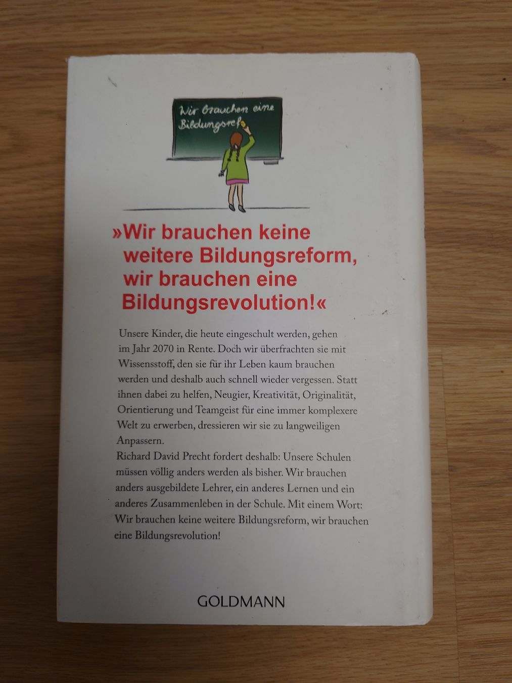 Richard David Precht: Anna, die Schule, Gott. (Gebraucht) in Zürich für ...