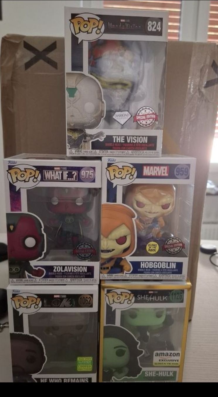 Funko Pop Marvel Lotto Autunno: Visione, She-Hulk & Co. (Gebraucht) in ...