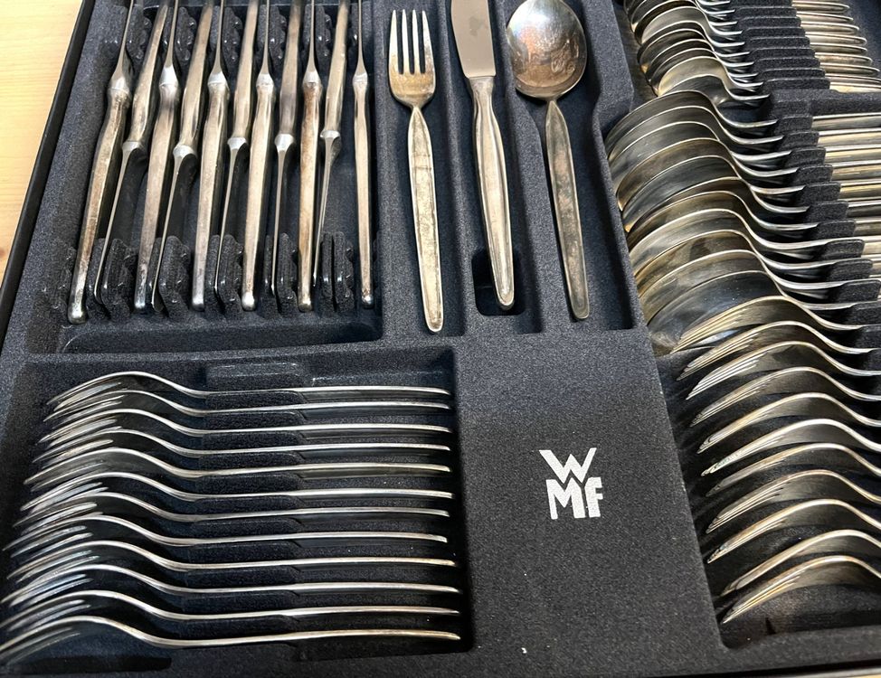 Versilbert Besteck, WMF Patent - 90 Gram Silberauflage (Gebraucht) in Oftringen für CHF 57 – mit ...