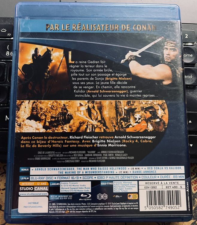 Kalidor (1985) - Blu-ray (D'occasion) à Semsales pour CHF 12.5 – avec ...