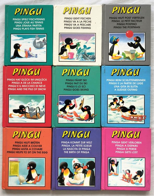 PINGU - Bilderbücher im Miniformat Nr.1-9 [Komplette Reihe] (Gebraucht ...