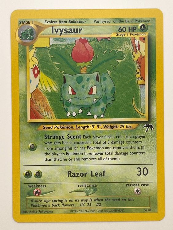 Ivysaur 5/18 Pokémon Southern Island Promo ab 1.- | Kaufen auf Ricardo