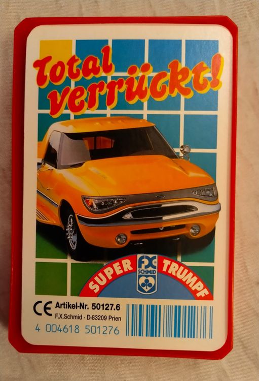 Auto Quartett - Total verrückt / FS Schmid ©1995 ab Fr. 5.- (Gebraucht ...