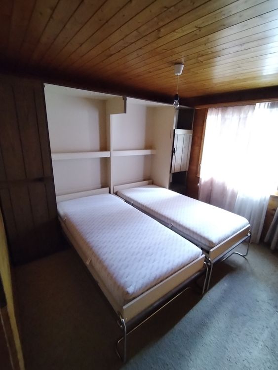 Bettschrank Kleiderschrank Bett 2 x 90/200 Klappbett | Kaufen auf Ricardo