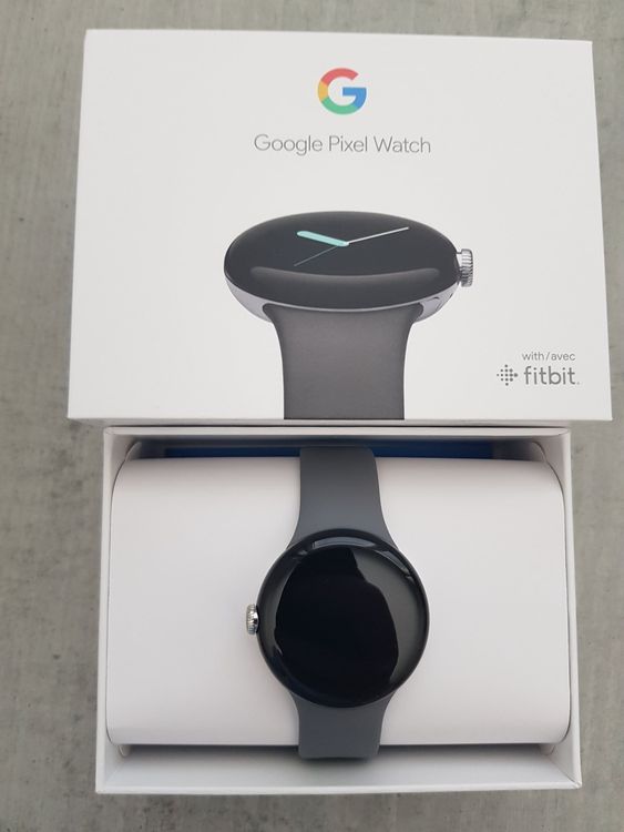 Pixel Watch - Silver/Charcoal - Garantie bis 11/2024 | Kaufen auf Ricardo