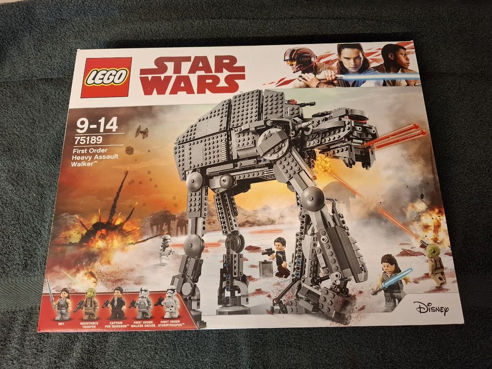 LEGO Star Wars 75189 First Order Heavy Assault Walker (OVP) (Neu und ...
